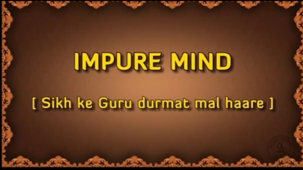 Impure Mind: LIVE Satsang & Sadhu Vaswani Upadesh (English Subtitles ...