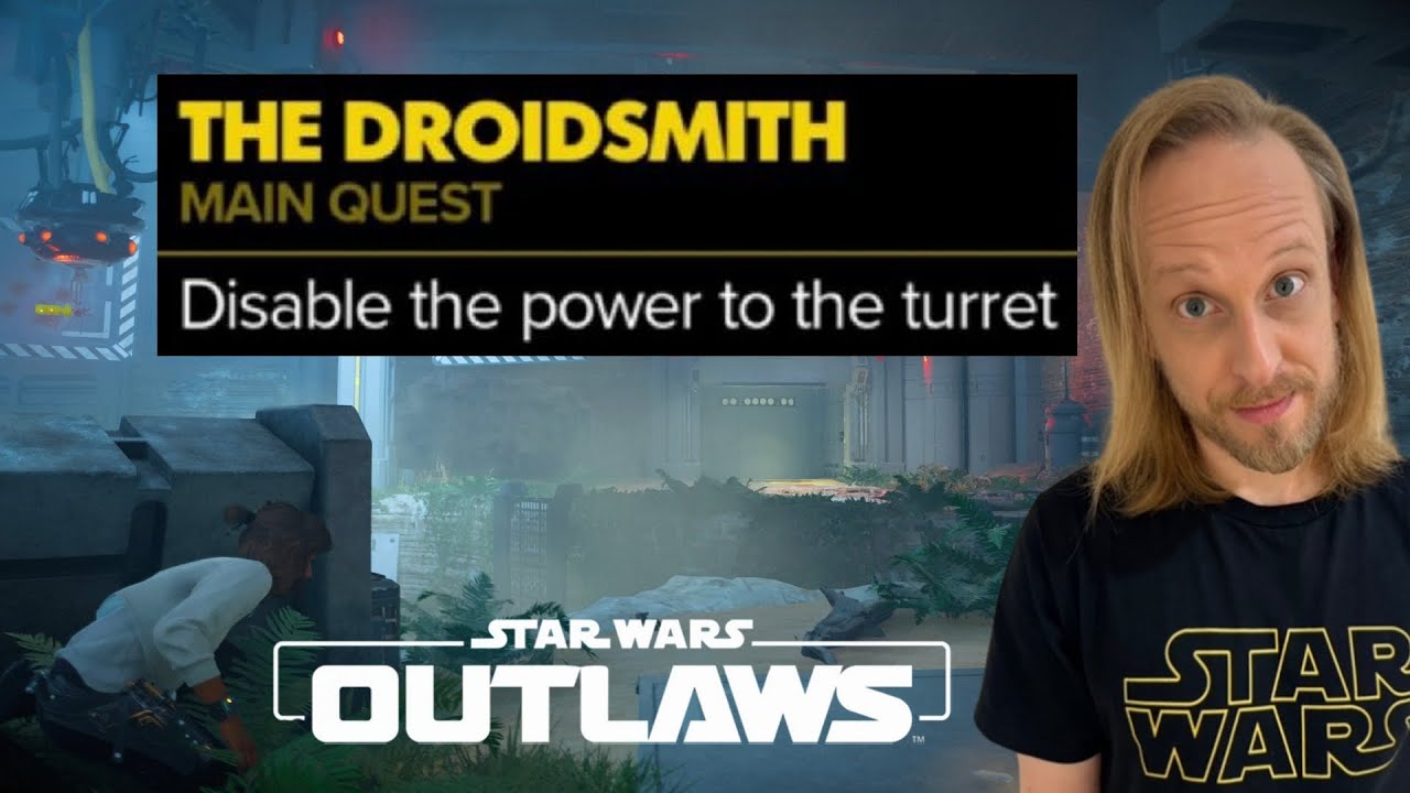 Star Wars Outlaws - how to Disable the power to the Turret - The ...