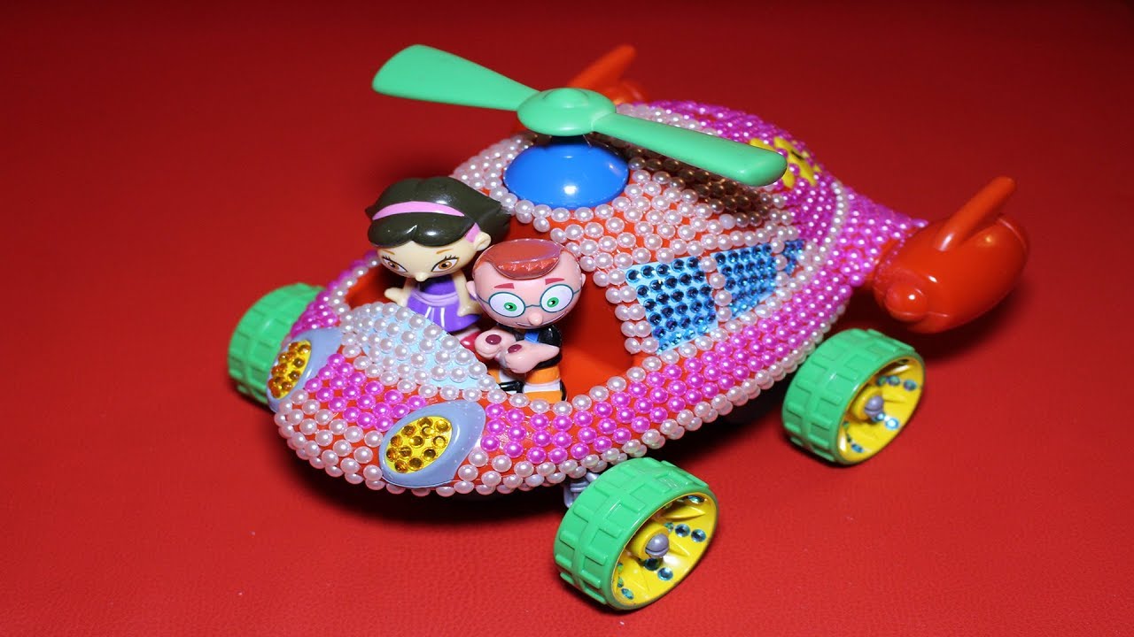 Little Einstein Rocket Ship Decorated With Pearls! - YouTube