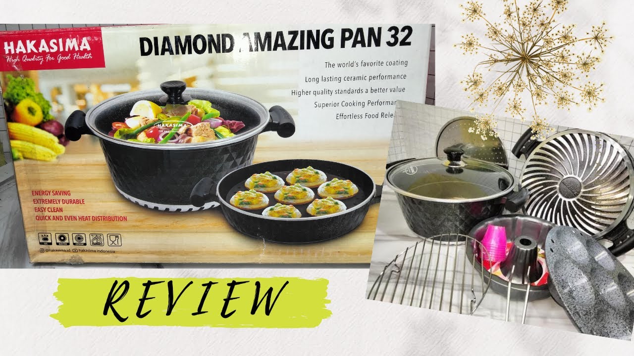 REVIEW DAN UNBOXING ALAT MASAK PRODUK HAKASIMA - YouTube