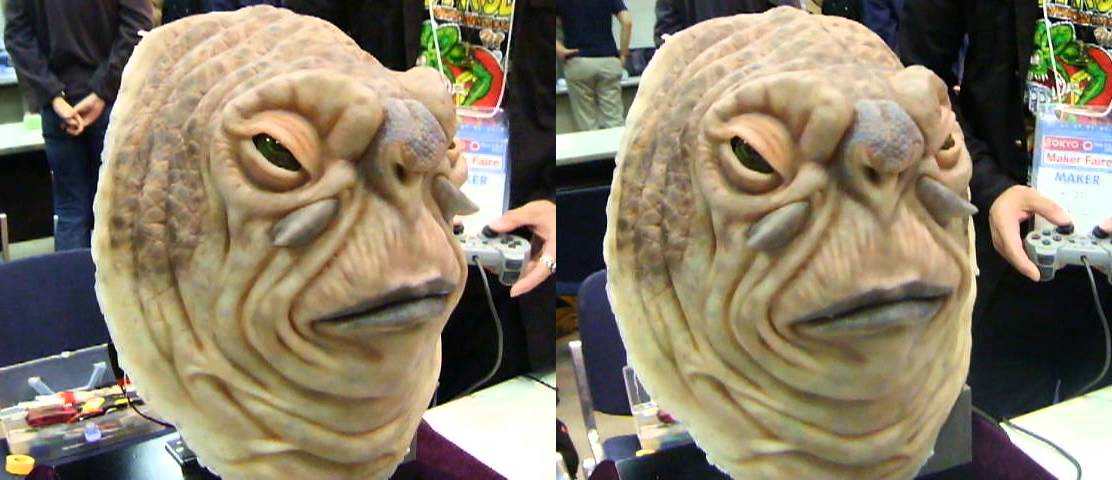 Animatronic TROLL 『トロールのボッソさん』 [Make Fair Tokyo 2013 3D] - YouTube