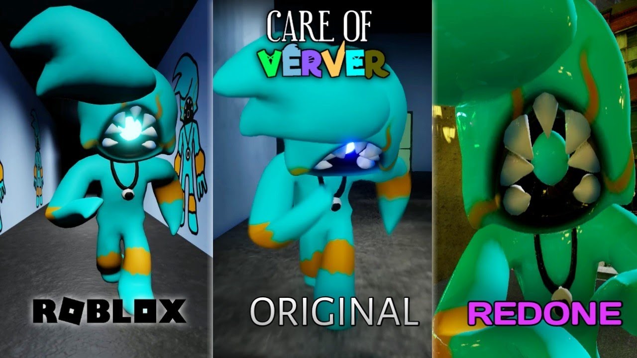 CARE OF VERVER ROBLOX PORT VS ORIGINAL VS REDONE Comparison Full ...