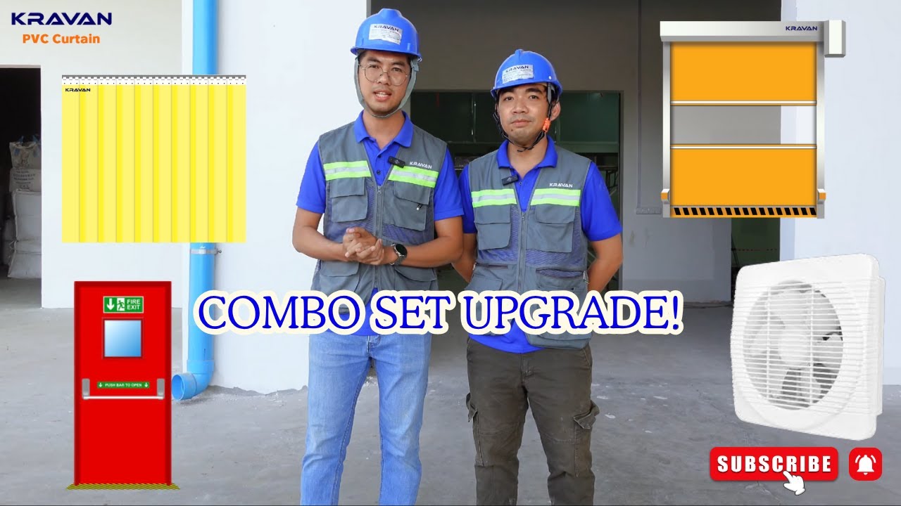PVC Curtain, High-Speed Door, Exhaust Fan & Emergency Exit Door Factory ...