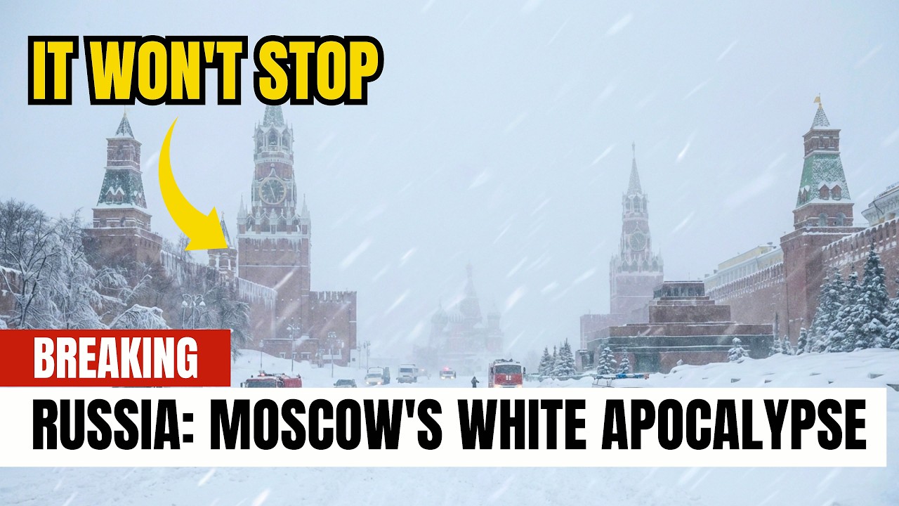 Russia in Chaos: Moscow PARALYZED By 56-Year Record Snow — Scientists ...