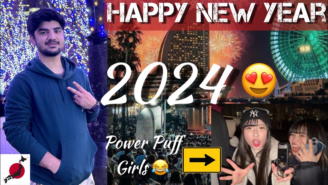 New Year Eve in Japan 2024 🔥| Best Firework in Japan | World Record? 🤯 Japan New Year Vlog - YouTube