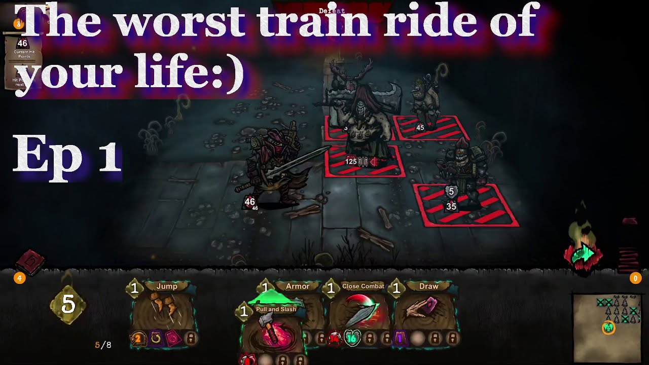 Railroads & Catacombs gameplay 2023 - Turn based roguelike Train ...