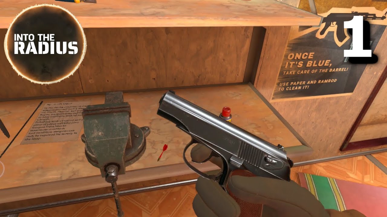 INTO THE RADIUS VR #1 (Getting the journey started) Quest 3 gameplay - YouTube