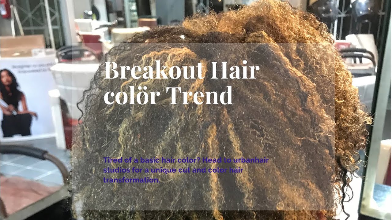 Breakout Hair Color Trend - YouTube