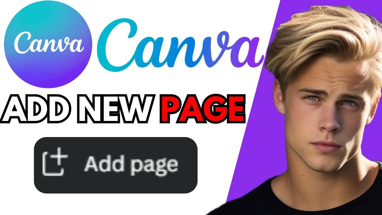 How to Add a New Page in Canva - Quick & Easy Tutorial - YouTube
