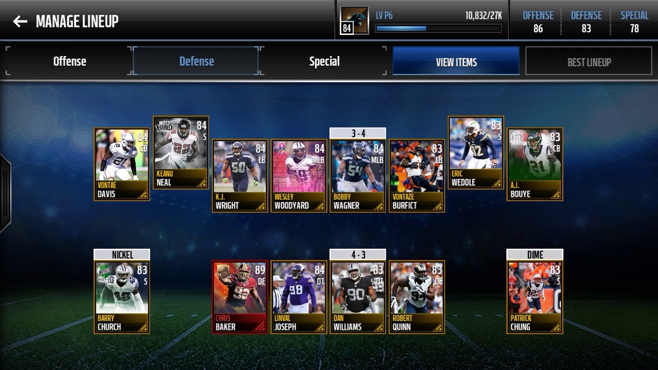 Madden Nfl Mobile #01 Review na minha lineup - YouTube