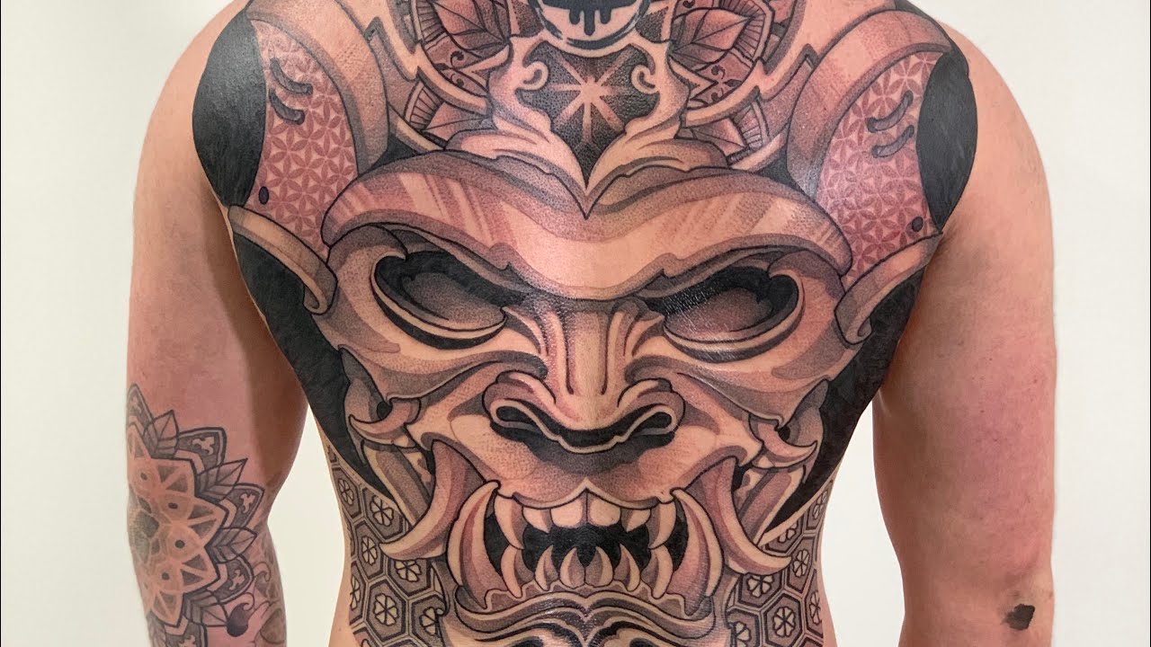 INSANE BACK PIECE TATTOO - YouTube