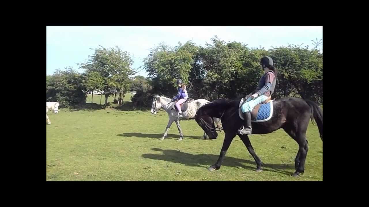 Christina Horse Riding Faughanvale Stables - YouTube