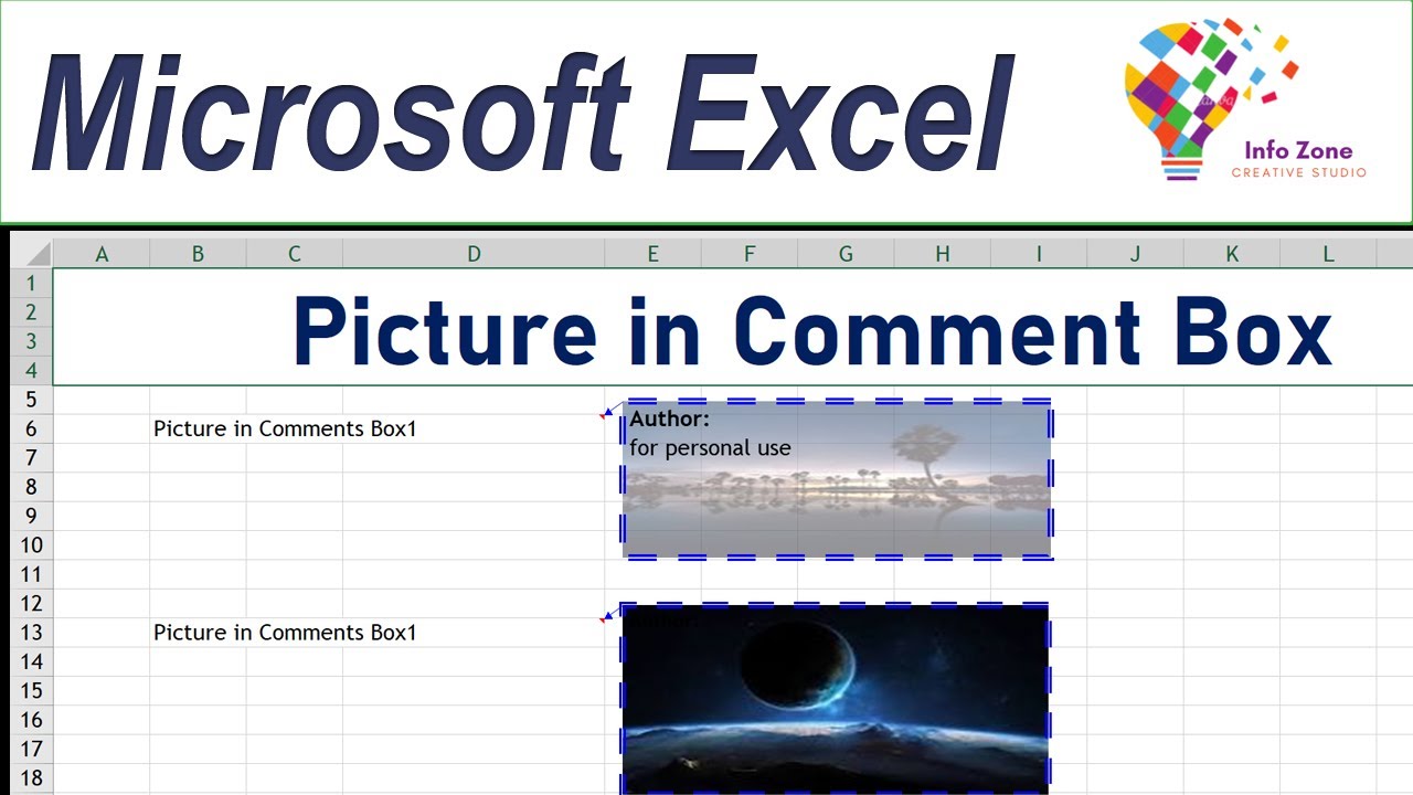 How Insert Picture In Comments Box Ms Excel Urdu Hindi YouTube How Insert Picture In Comments Box Ms Excel Urdu Hindi YouTube