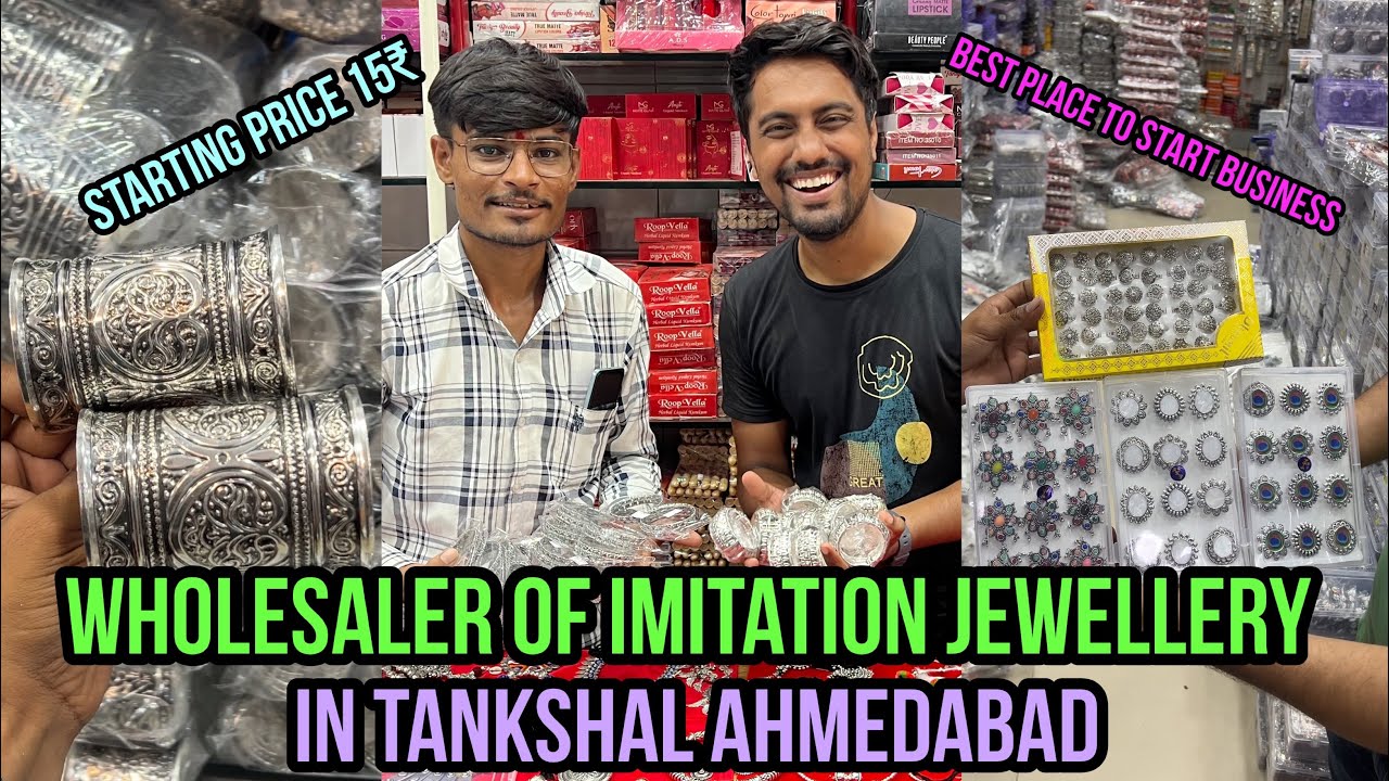 Wholesale Imitation Jewellery Market in Ahmedabad | Navratri & Wedding ...