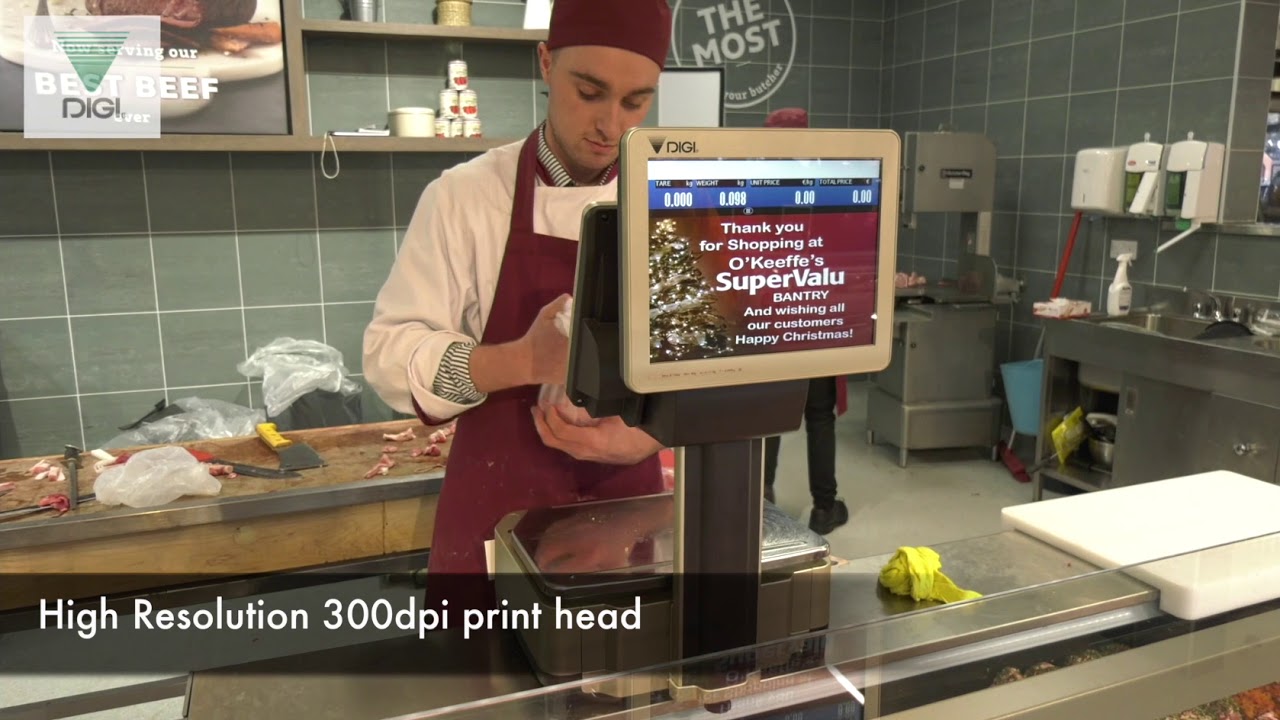 Digi Systems Scales Demo - YouTube