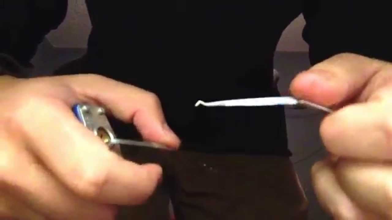 How to use Bogota lock picks - YouTube