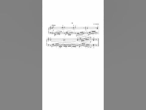 К. Черни - Этюд - YouTube