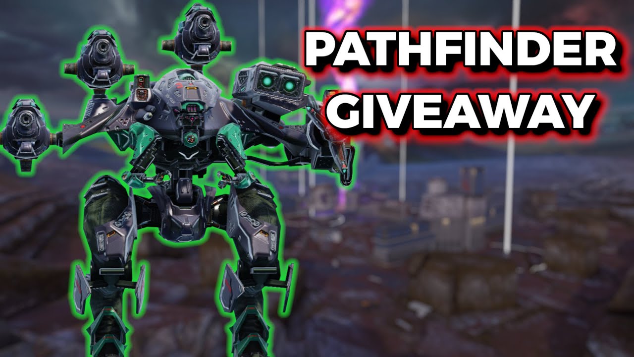 WR - Pathfinder Giveaway + Pathfinder Chione Gameplay | War Robots ...