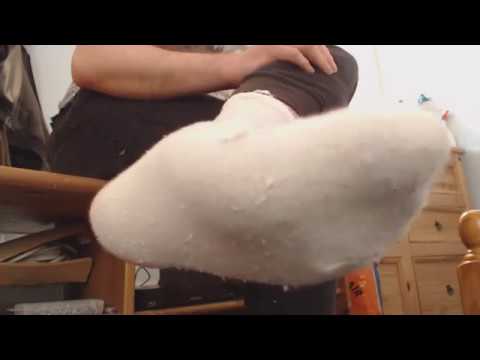 white sock tease