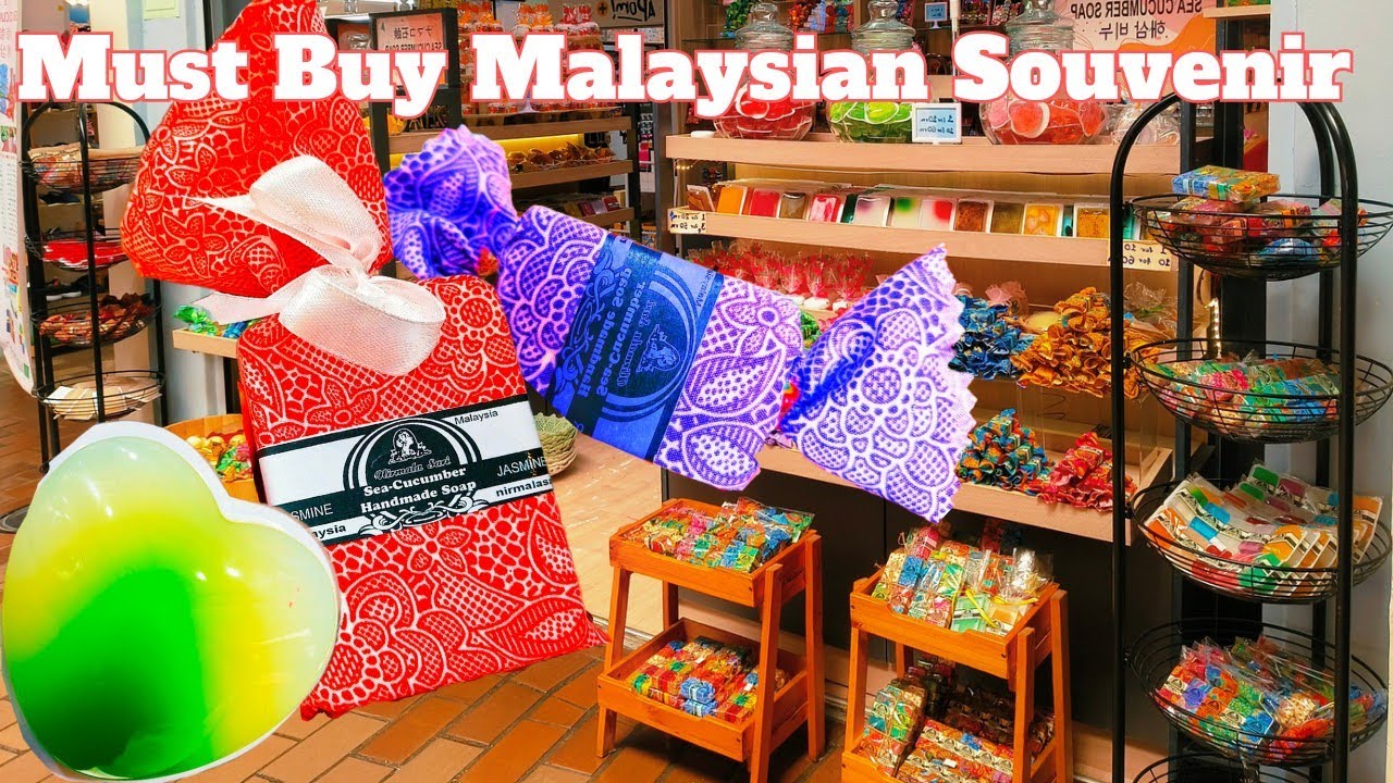 Must Buy Malaysian Souvenir: Handmade Soap in Creative Batik Wrapping ...