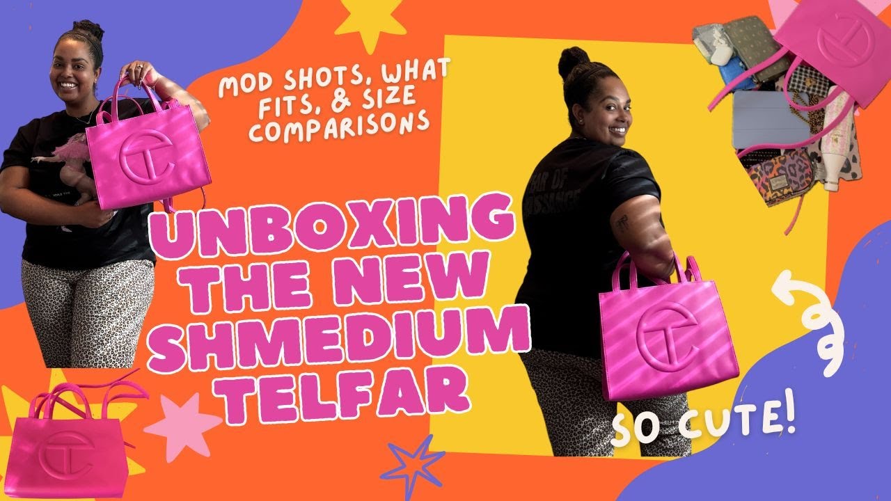 BRAND NEW Telfar SHMEDIUM Unboxing!! They Listened🙌🏾 Ft. What Fits ...
