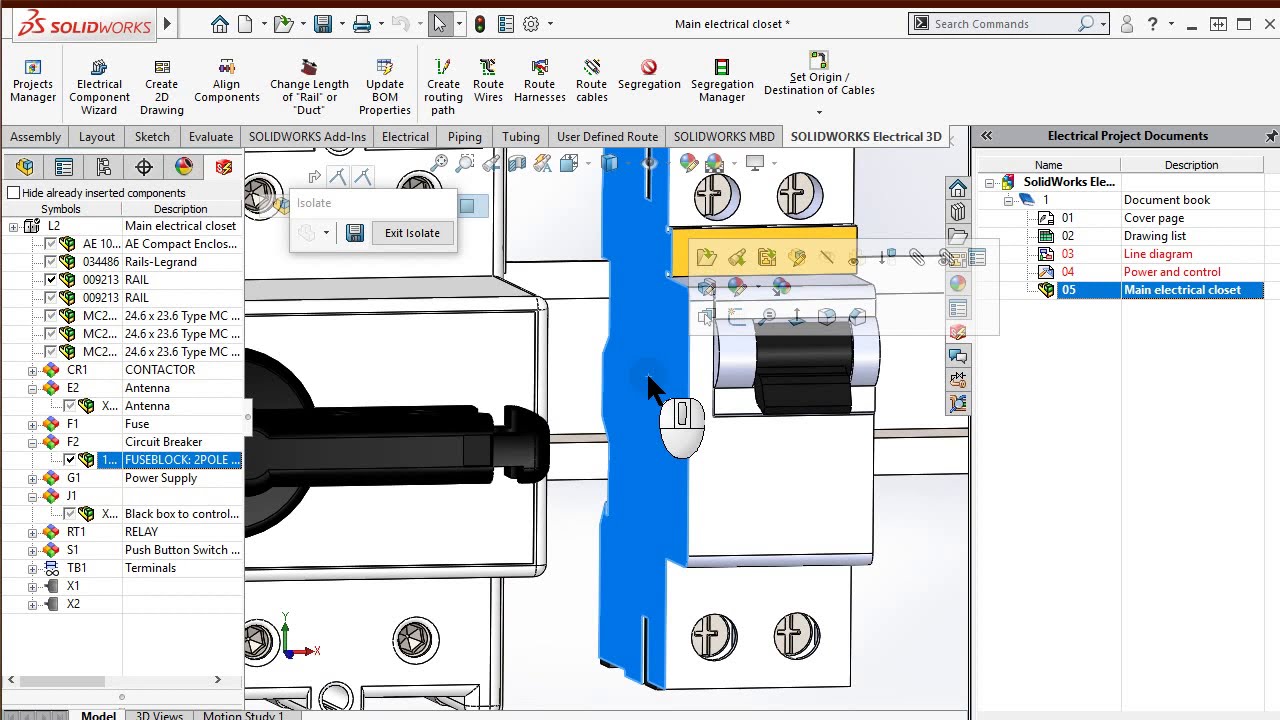 SolidWorks Electrical 2018 (Thai Language ) - YouTube