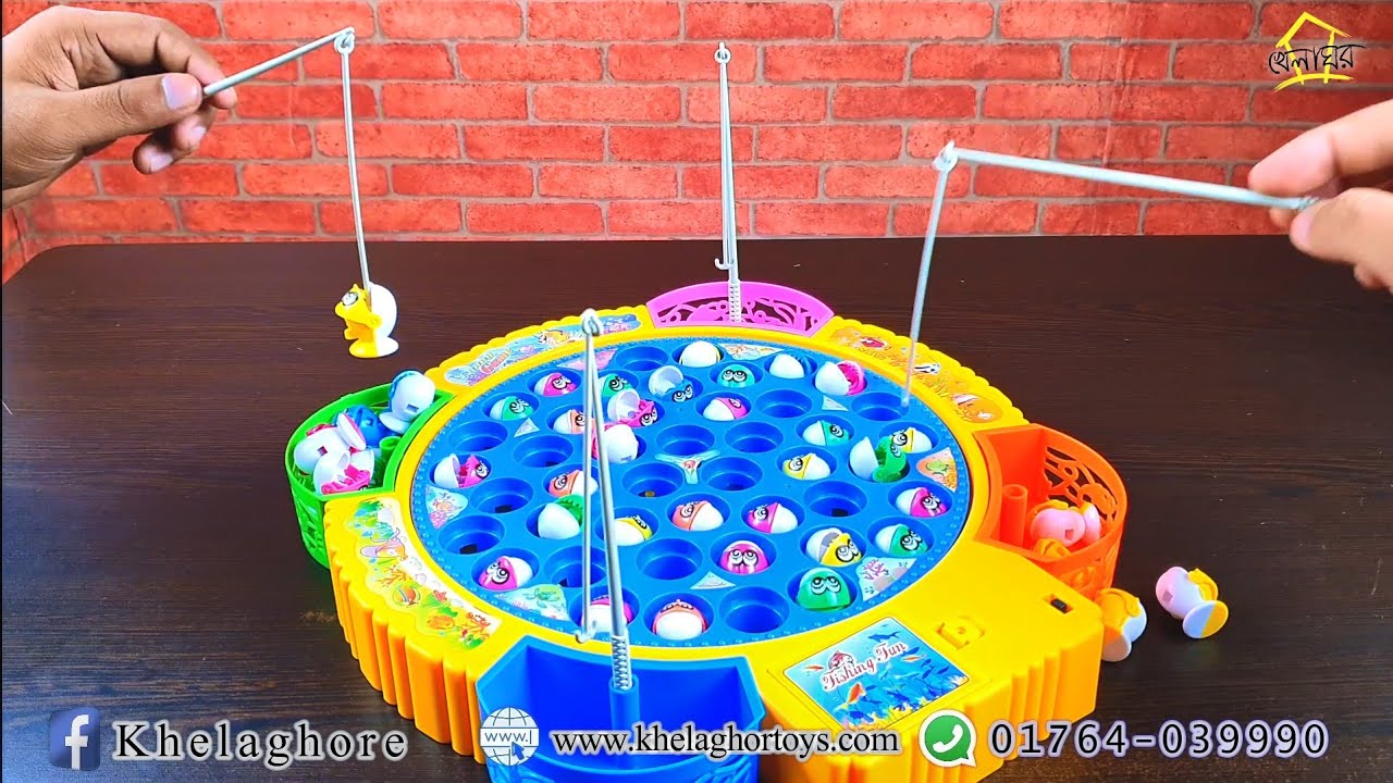 biggest fishing game toy unboxing, review and BD price. #khelaghor ...
