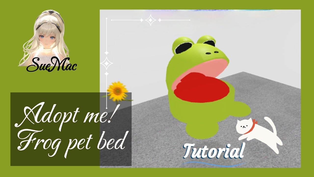 Make a frog pet bed - tutorial - YouTube