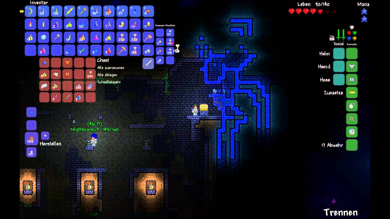Let´s Adventure Together Terraria : The Story of Red Cloud #005 - YouTube