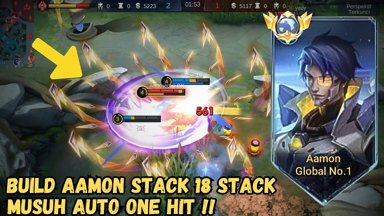 TOP GLOBAL AAMON GAMEPLAY !! TUTORIAL ROTATION AAMON JUNGLER & TIPS ...