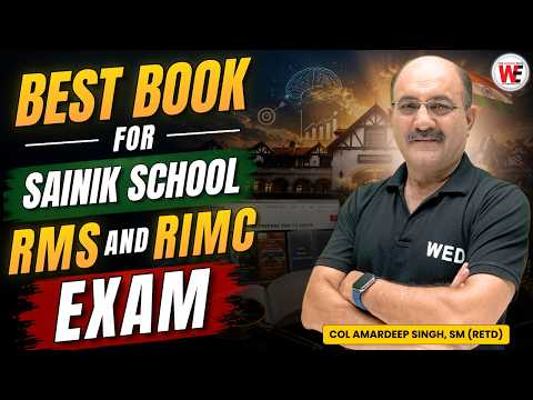 Best WEDA Book for Sainik School, RMS and RIMC Exam Preparation | Book 2026 2027