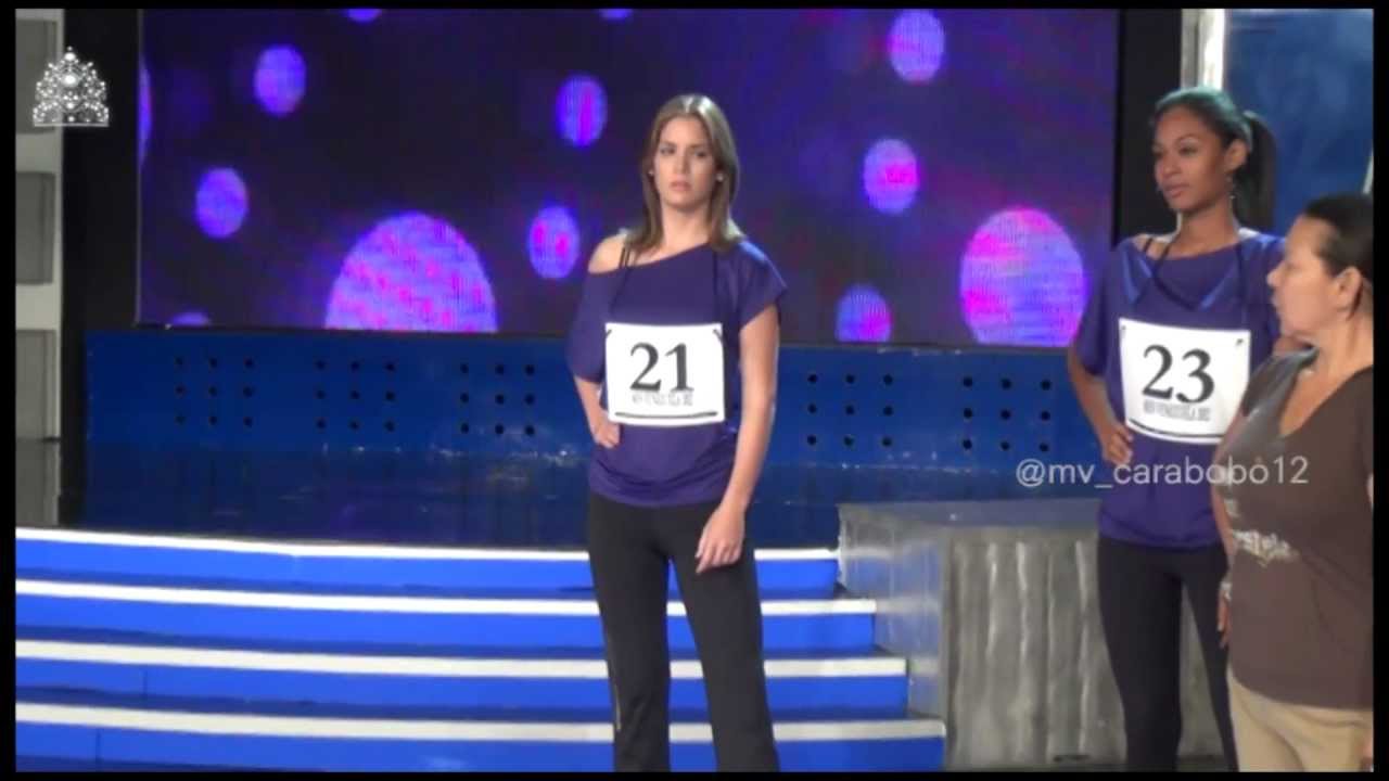 María Luisa Lera es Miss Carabobo en su ensayo - YouTube