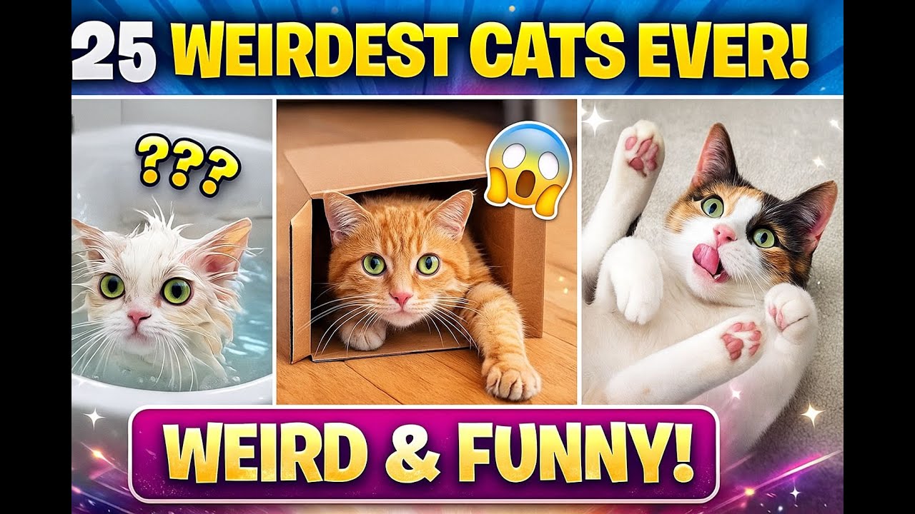 Unbelievable Cat Behaviors – 25 Weird, Funny & Cute Cats You Must See ...