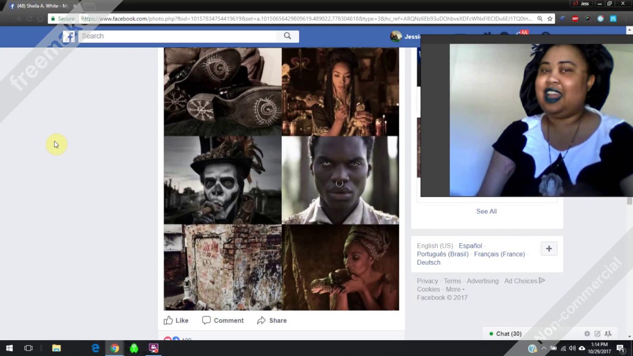 black goth representation| pinterest and facebook visibility - YouTube