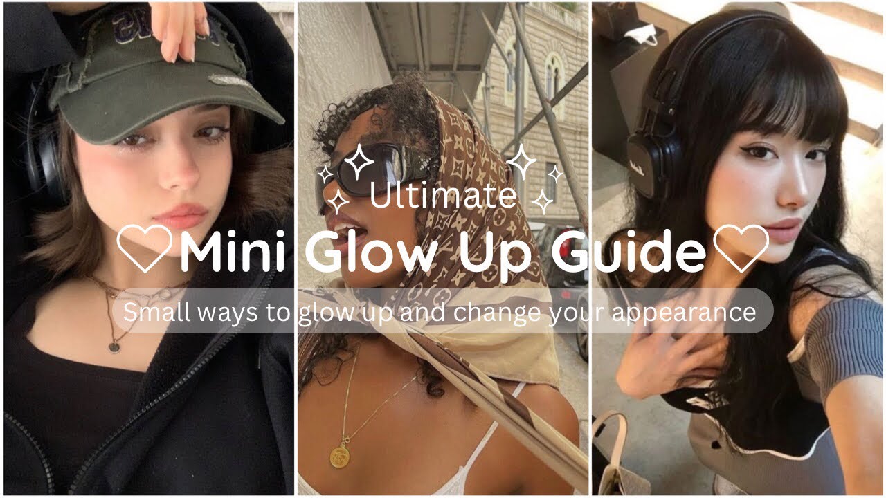 Mini Glow Up Guide for 13 - 19 year olds☁️🦢🎧|| Small ways to change ...