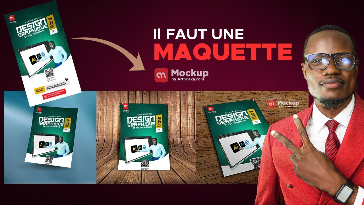 Pourquoi et comment utiliser une maquette (Mockup) en design graphique ...