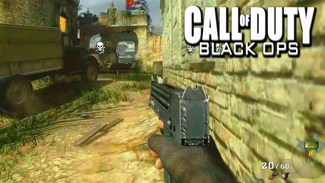Black Ops 1 (PC)- TDM mapa Villa : Partida difícil com a MAC-11 - YouTube