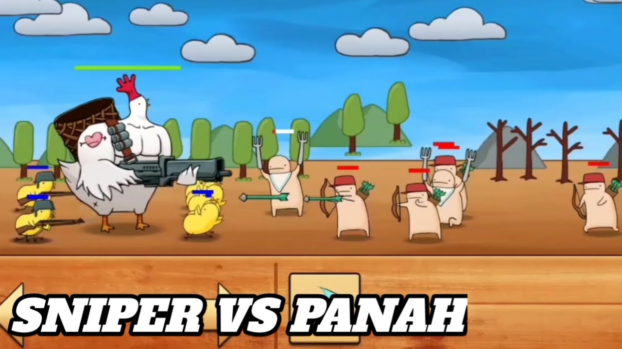 Perang sniper vs panah,siapakah yang bakal menang - YouTube