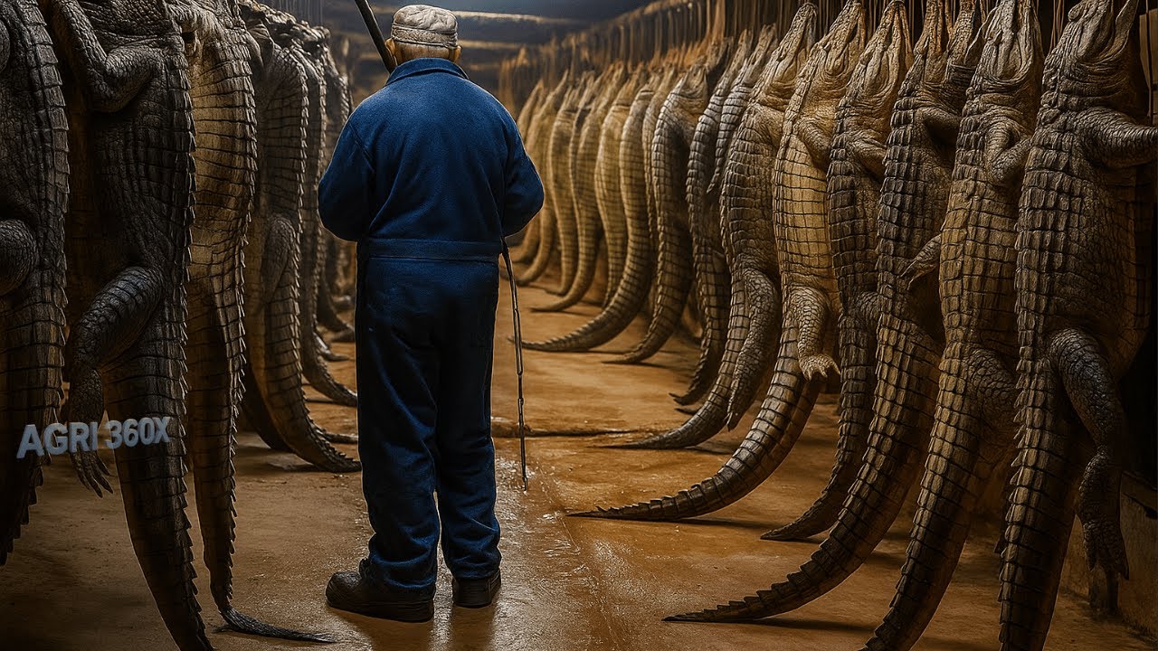 How a Crocodile Becomes a $50,000 Handbag - YouTube