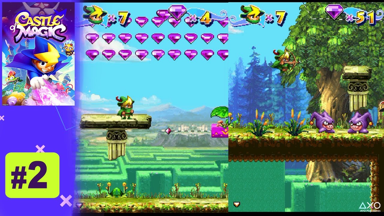 Kostum baru & kemampuan baru | Castle of Magic | Java game #2 - YouTube