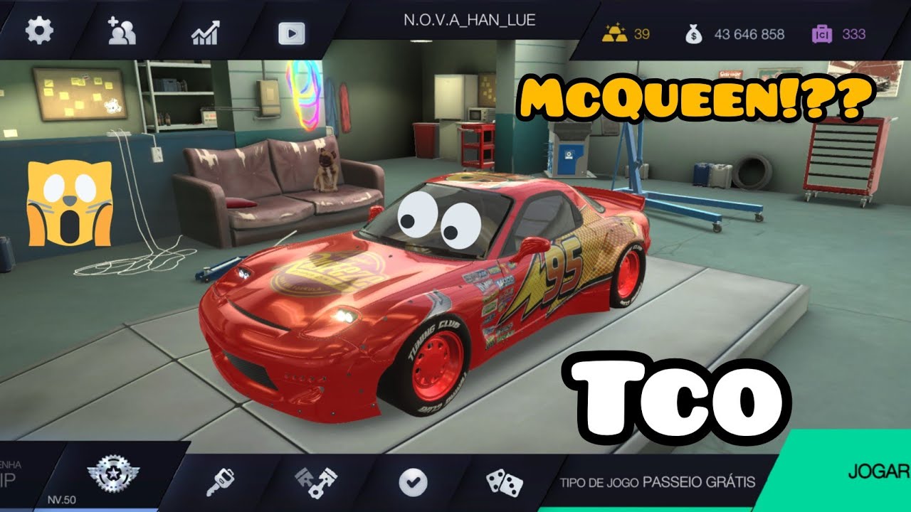 Tuning Club online | Relâmpago McQueen - Eu sou a velocidade | By - N.O ...