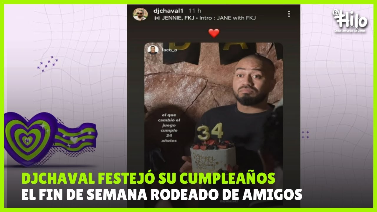 Chaval festejó su cumpleaños el fin de semana rodeado de amigos - YouTube