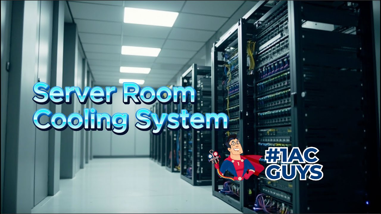 Server Room Cooling System – Dual Redundant HVAC for 24/7 Operation ...