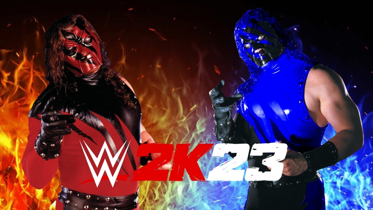 Kane vs. Blue Kane - WWE 2K23 - YouTube