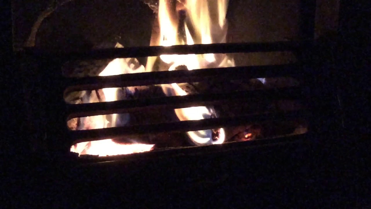 Cosy log fire .. - YouTube