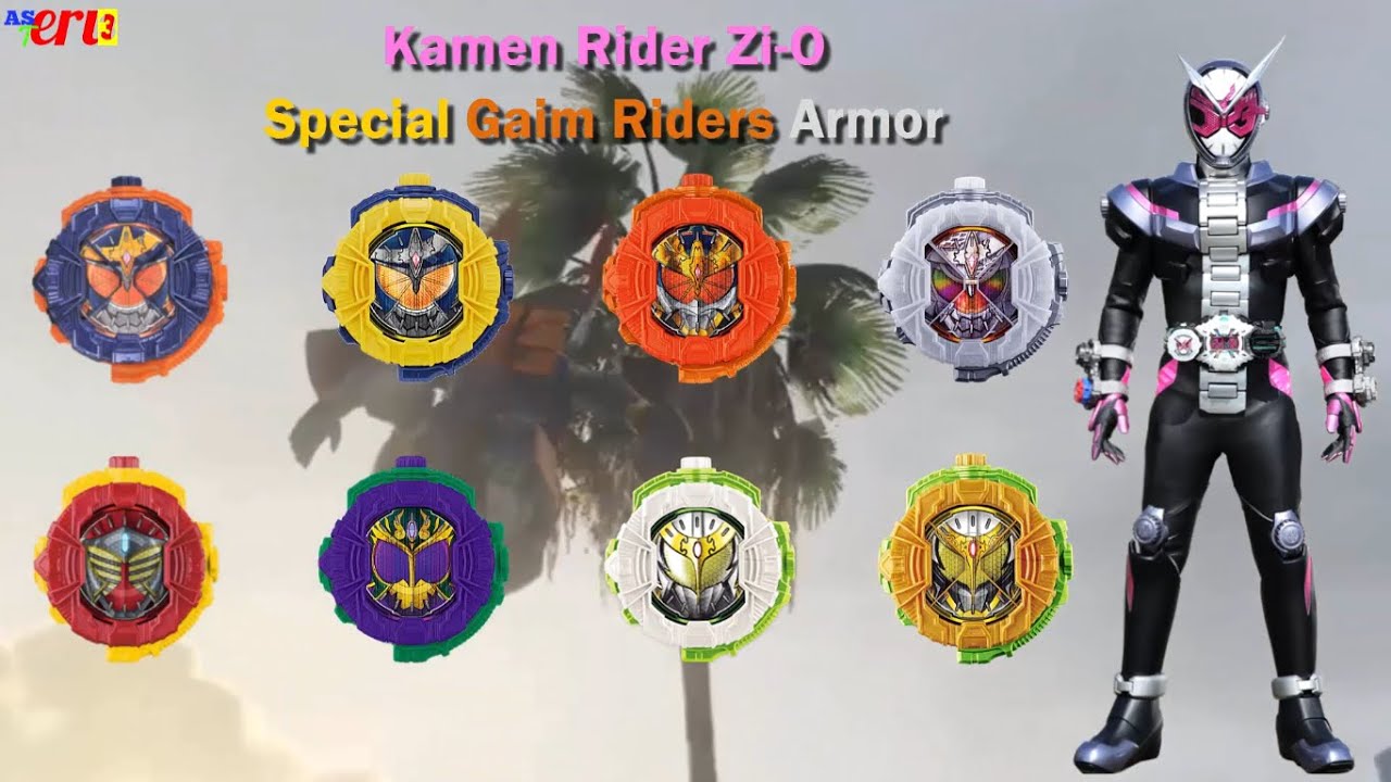 Special Gaim Ridewatches | Kamen Rider Zi-O All Rider Gaim Armor Fan ...