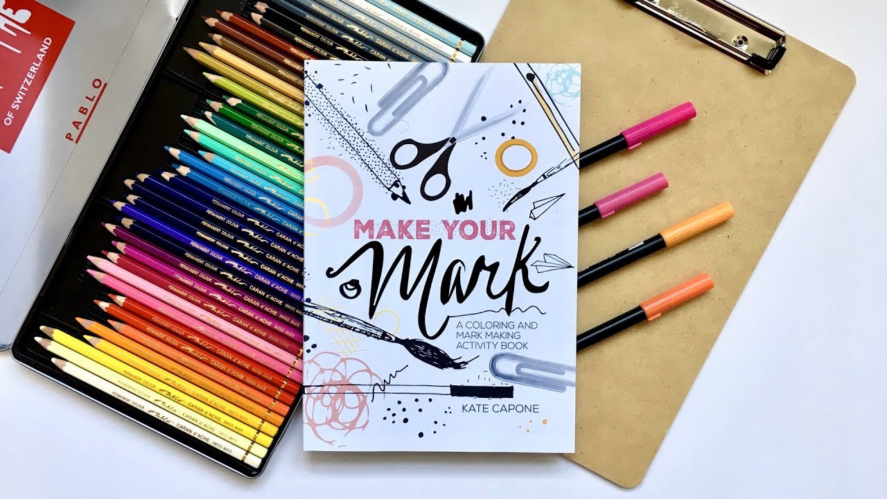 Make Your Mark Coloring Book Review & Flipthrough - YouTube