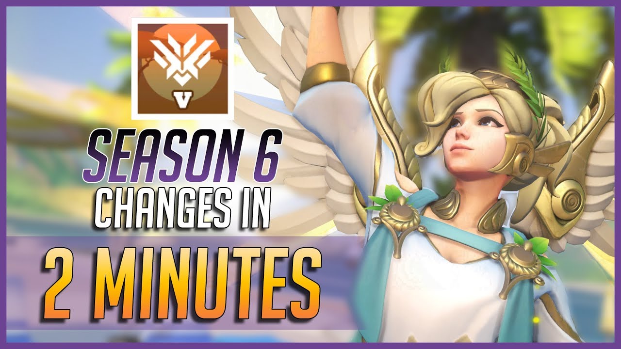 Overwatch - ALL SEASON 6 CHANGES IN 2 MINUTES - YouTube