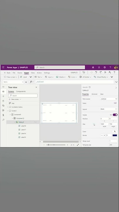 Scrollable Gallery In PowerApps #shorts 23 - YouTube