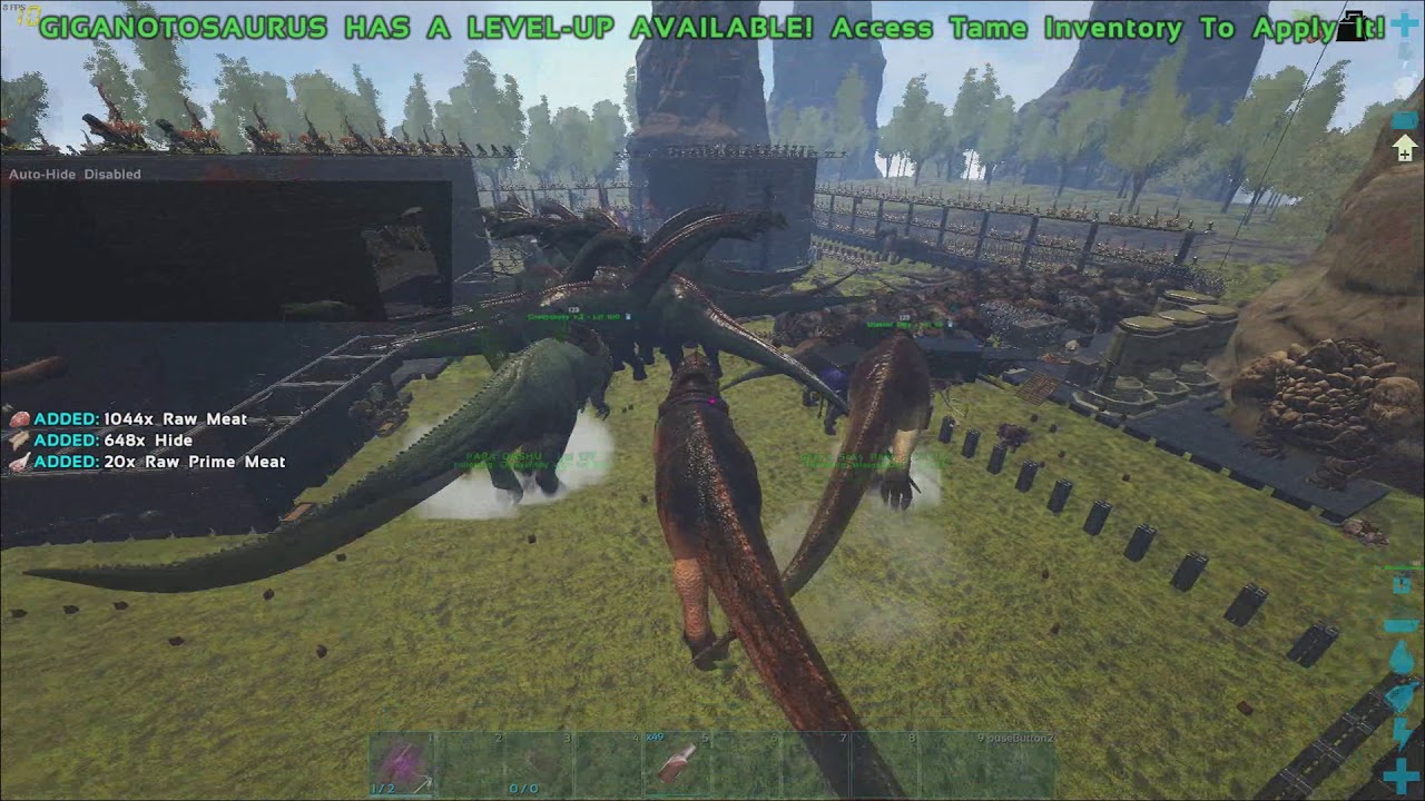 ARK OFFICIAL SERVER 116: BLDX MEATRUN - YouTube